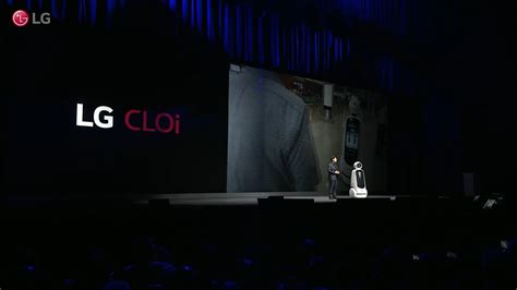 CES 2019 LG presentó el primer TV OLED enrollable autos autómatas y