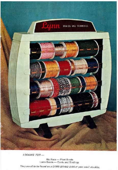 Lynn Raffia Patterns Braids And Trims Vintage Knitters