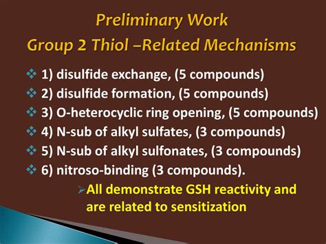 Status Of The Glutathione Reactivity Database For Skin Sensitization