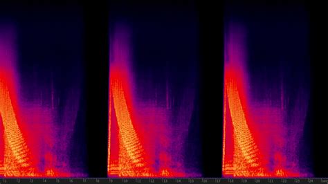Pro Sound Effects On Linkedin 📈 Spectrogram Of Ray Gun Blast Sound From Cosmic Echoes By Sound