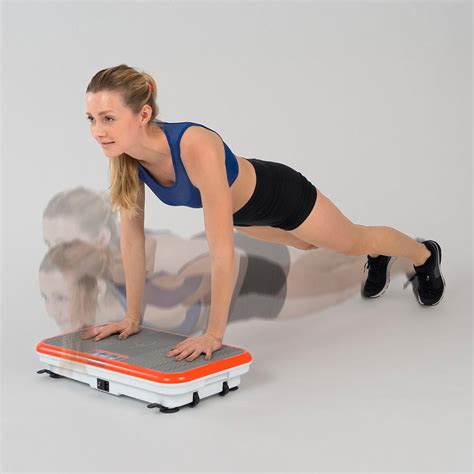 Vibro Shaper Vibrationsplatte Ganzkörpertrainer inkl Expander Bänder