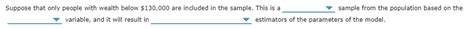 solved 6 missing data nonrandom samples and outlying