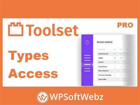 toolset access types access control plugin for wordpress latest version