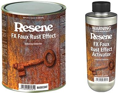 Resene FX Faux Rust Effect Application Instructions