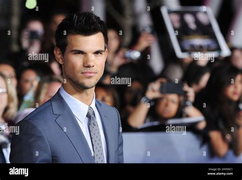 Taylor Lautner Attending The Twilight Saga Breaking Dawn Part 2