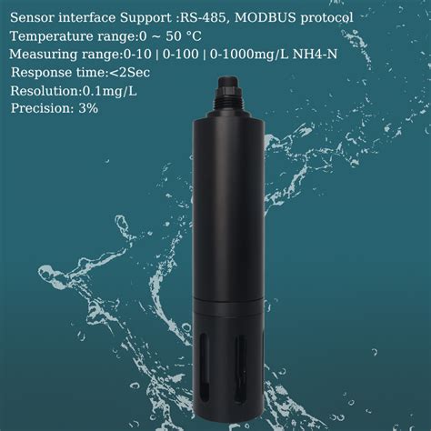 Ammonia Nitrogen Sensor Desun Uniwill Water Quality Sensor
