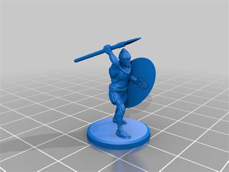 Free 3d File Classical Antiquity Carthaginian Lybian Skirmishers・3d