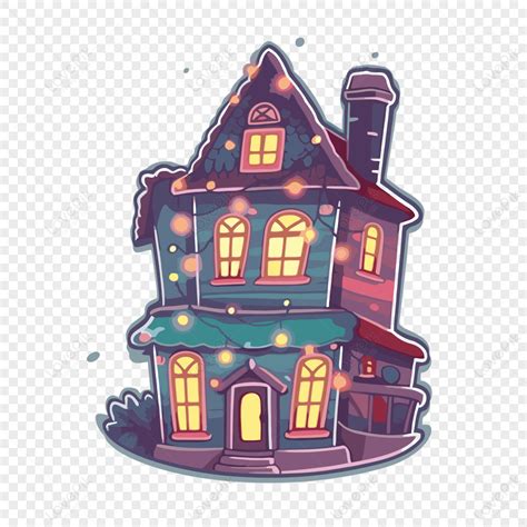 크리스마스 집 아이콘 클립 아트 벡터상표 Png 일러스트 무료 다운로드 Lovepik