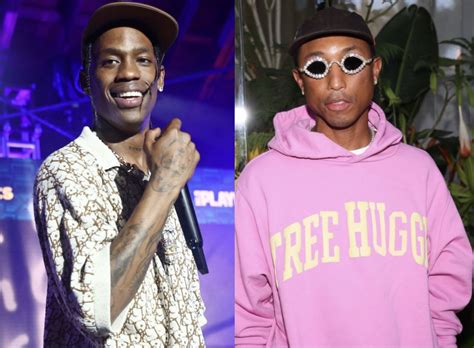 Pharrell Teases New Music With Travis Scott