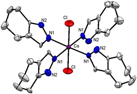 Molecular Structure Of 4 With Partial Numbering And 50 Thermal