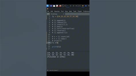 Part 3 Python List Methods Python Pythontutorial Pythonprogramming Youtube