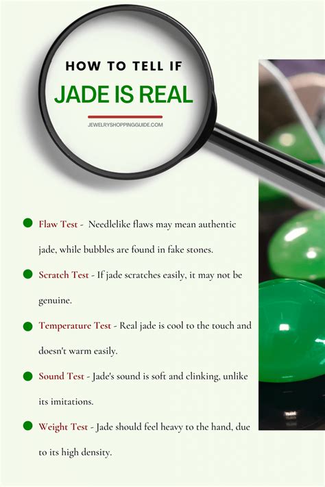 How To Tell If Jade Is Real 5 Actionable Tests Jewelry Guide