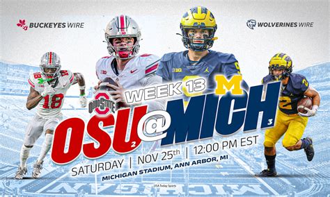 Ohio State Vs Michigan How To Watch Plus Key Injuries And Players