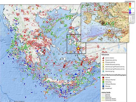 Snapshot From The New Seismotectonic Atlas Of Greece V10 Kassaras Et