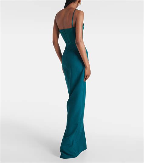 Leonal Gown In Green Safiyaa Mytheresa
