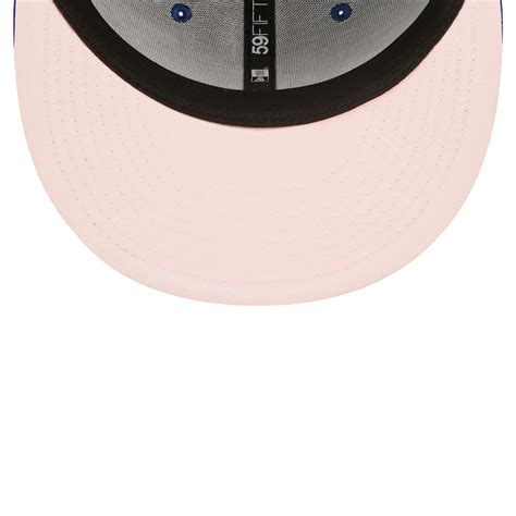 New Era Chicago Cubs Blue Chain Stitch Heart 59fifty Fitted Hat