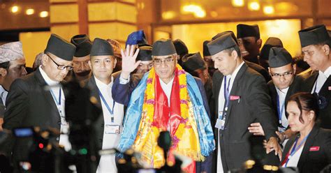Nepali Congress Leader Deuba Elected Pm For Fourth Time