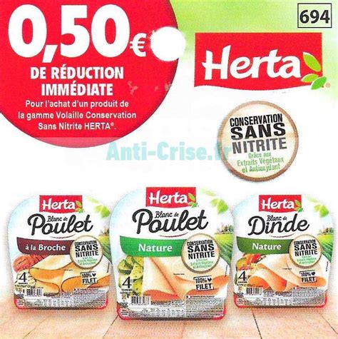 Anti crise fr Herta 0 5 de réduction jusquau 16 05 2021 Bon de