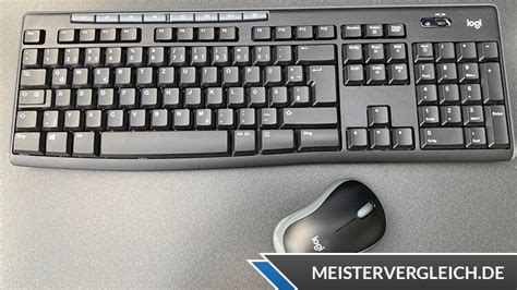 Logitech Funk Tastatur Maus Set Mk270 Test 2025