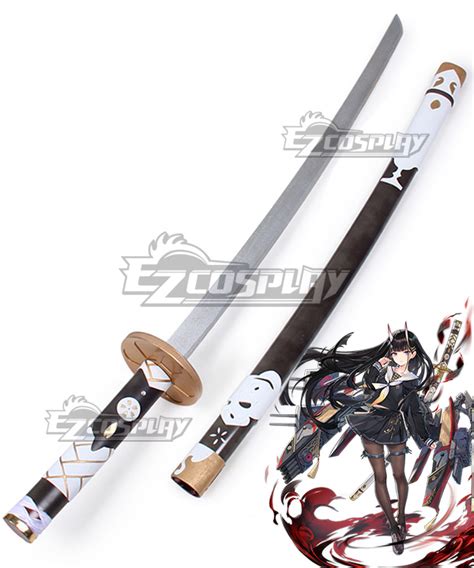Azur Lane Kawakaze Knife Scabbard Cosplay Weapon Prop