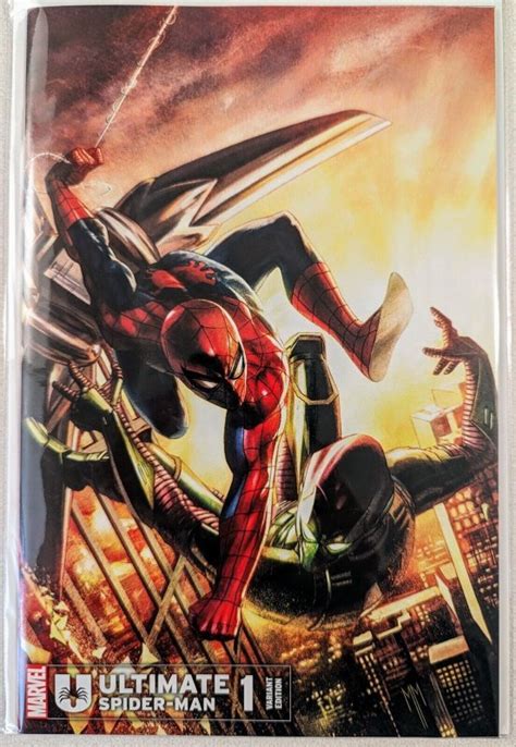 Ultimate Spider Man 1 Nm Unknown Comics Mastrazzo Trade Dress Variant