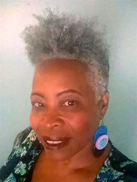 Short Gray Hairstyle For Women On The Go In 2024 Tapered Natural