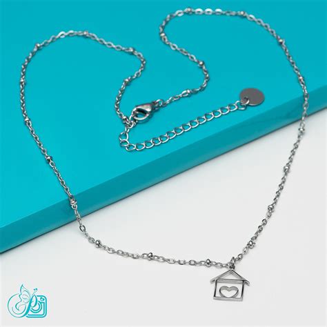 Collana My Home In Acciaio Inox