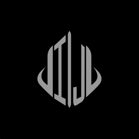 Ij Initial Monogram Real Estate With Building Design 13098239 Vector