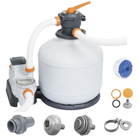 Помпа Bestway Flowclear За почистване на басейни 11355л ч 3000
