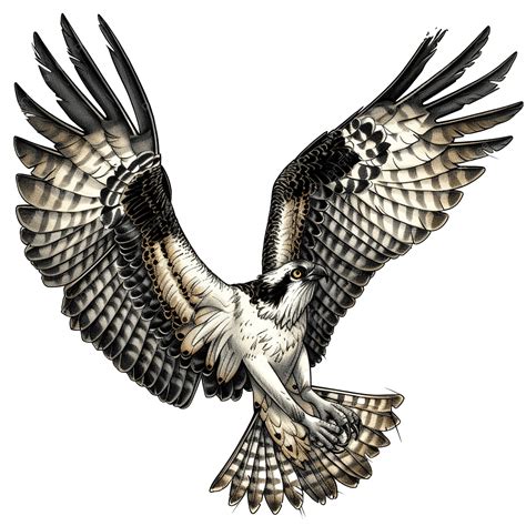 물수리 급습 앞 문신 타투 물수리 랩터 Png 일러스트 및 이미지 에 대한 무료 다운로드 Pngtree