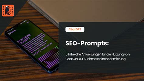 Top 5 SEO prompts for ChatGPT | Specht GmbH