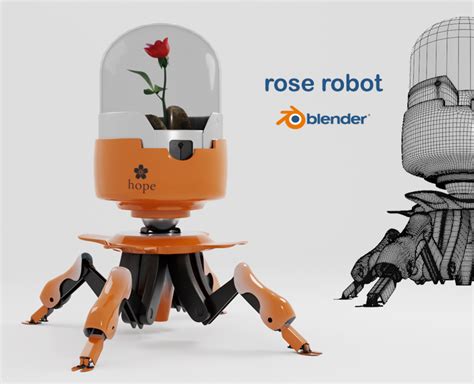 Rose Robot Flippednormals