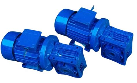 Single Phase 037 Kw Hollow Worm Gear Motor For Conveyors At ₹ 8000