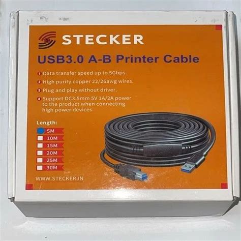 Usb Printer Cable 5 Mtr At ₹ 1475 Piece Usb Cable In New Delhi Id 2856532927655