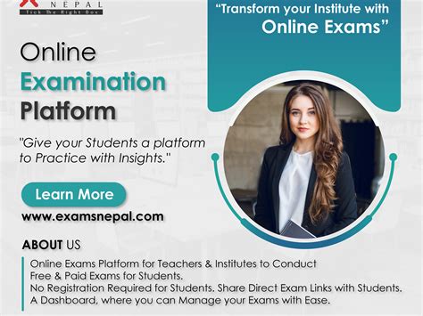 online examination platform examsnepal by dwork on dribbble