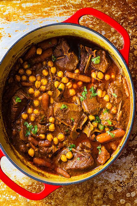 Curry Lamb Chickpeas Stew Cooking Maniac