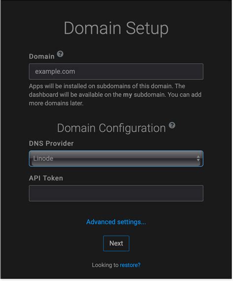 Deploy Cloudron Through The Linode Marketplace Linode Docs