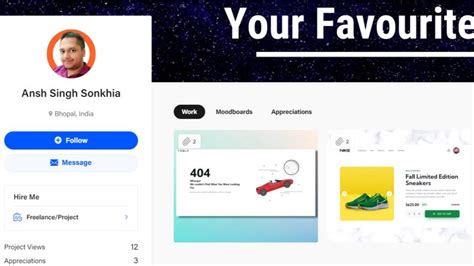 Ansh Singh Sonkhia On Linkedin Behance Webdevelopment