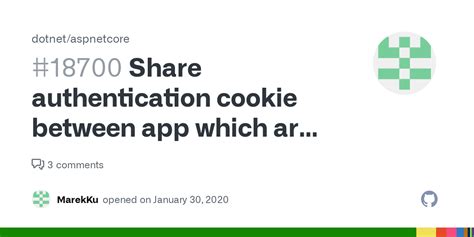 Share Authentication Cookie Between App Which Are Using Data Protection And Machinekey · Issue