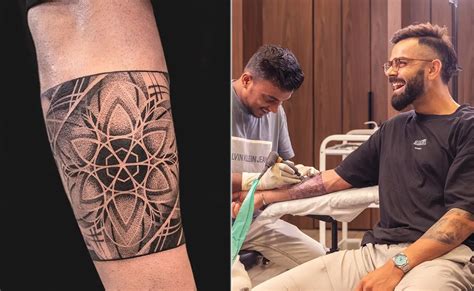 Virat Kohlis Tattoo Artist Reveals The Meaning Of His New Tattoo