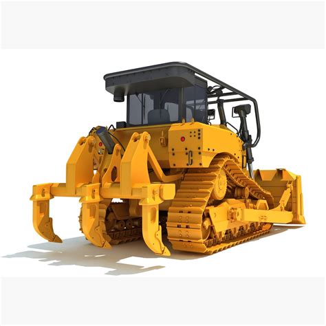 Tracked Dozer 3d Model Download Tractor On