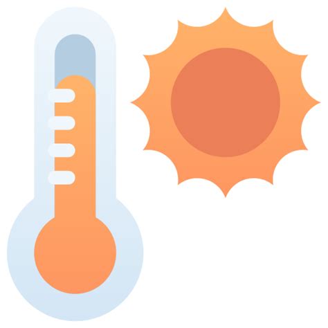 Icono De Calor Generic Gradient Fill