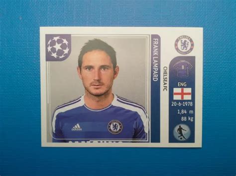 PANINI CHAMPIONS LEAGUE 2011 12 2012 N 285 Frank Lampard Chelsea EUR 1
