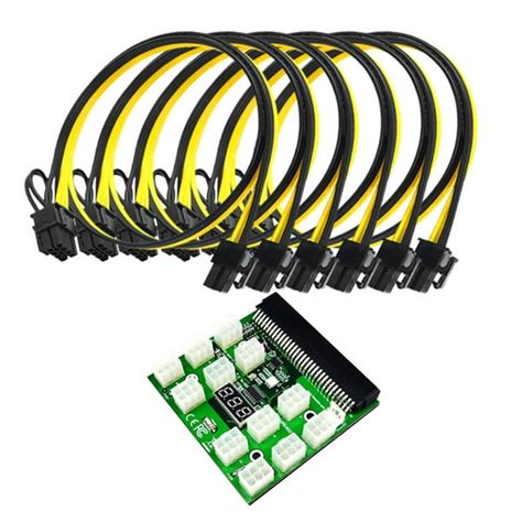 Adaptador De Fuente De Alimentación De 6 Pines Tarjeta Convertidora De