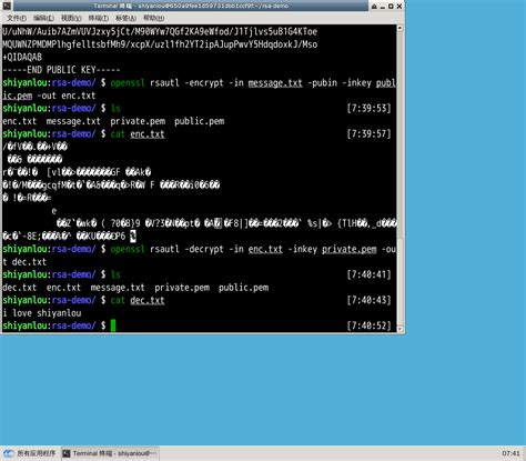 RSA算法加解密实验 蓝桥云课