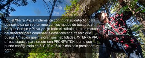 Detector De Metales Minelab X Terra Pro Detectores De Metales Tome Y