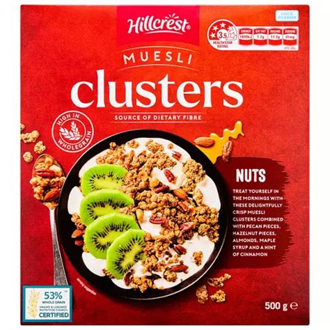 Muesli Cluster Nut 500g