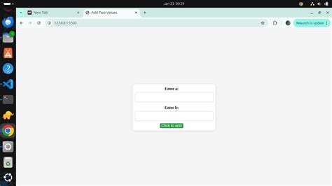 Adding Two Input Using Html Javascript And Css Youtube