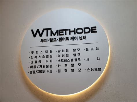 분당탈모 케어 Wt메소드 미금점 룸에서 편하게 관리받아요 네이버 블로그