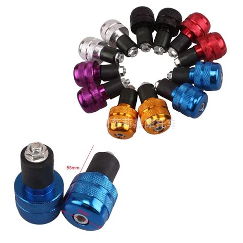 Anodized Billet Aluminum 7 8 Handle Bar End Plug Cap Slider Bolt For
